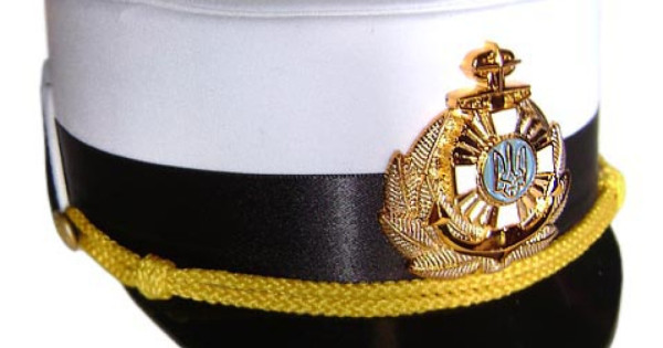 Naval Ukraine Woman Officer parade hat - FEMALE M18