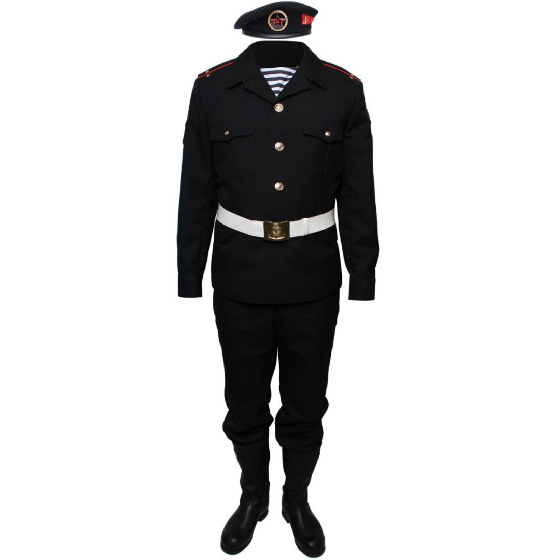 USSR Marines Officer parade black uniform - Soviet Power