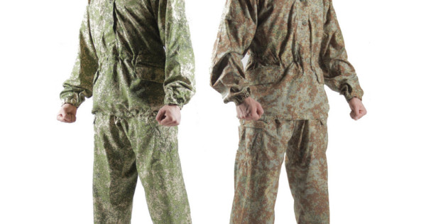6SH122 Russian digital masking uniform 2 sided BDU reversible double camo