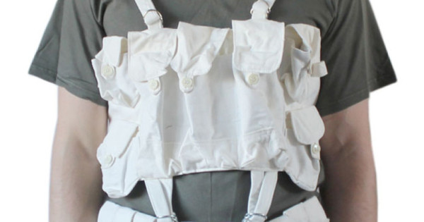 Soviet Army winter white assault vest system A + B