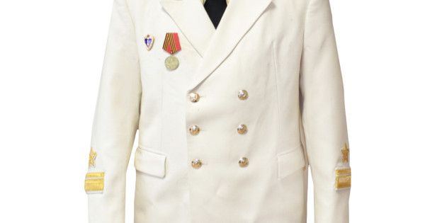 White Admiral Naval Fleet Parade Coat With Shirts - Soviet Power