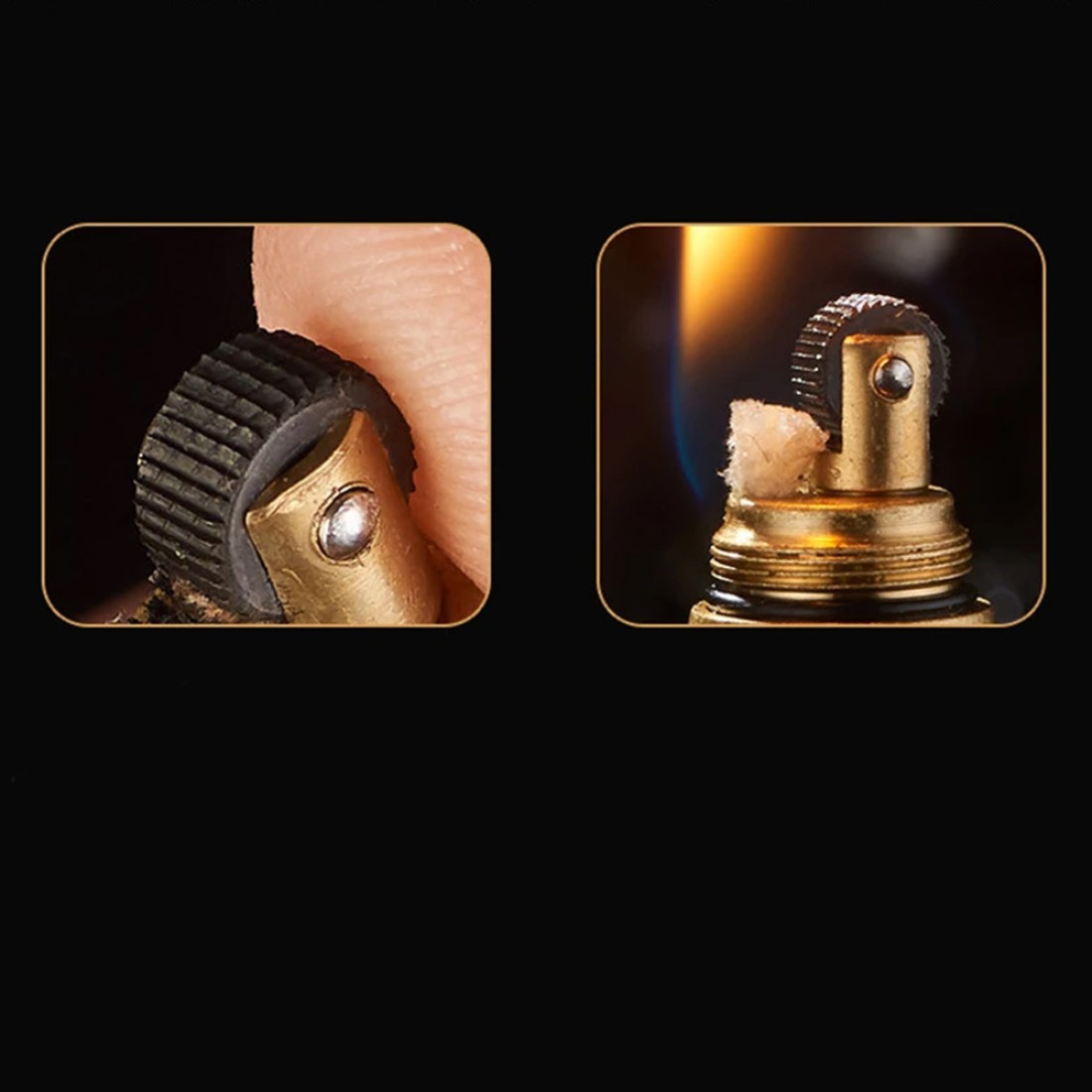 Bullet shape lighter Kerosane lighter Open flame lighter Pocket lighter ...