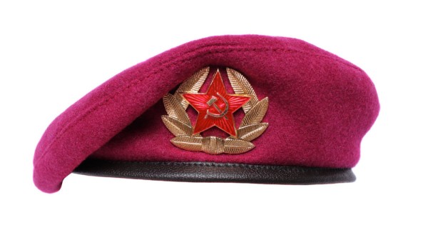 Rosa Baskenmütze sowjetisches Militär Airborne VDV Himbeerhut - Soviet ...