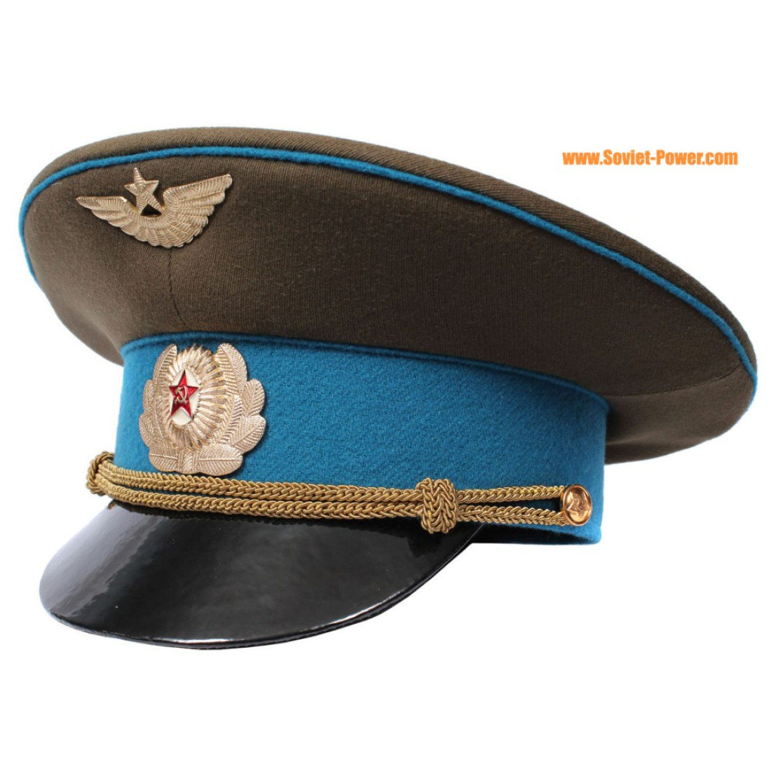 Air Force Officer visor hat GAGARIN Soviet aviation - GAGARIN
