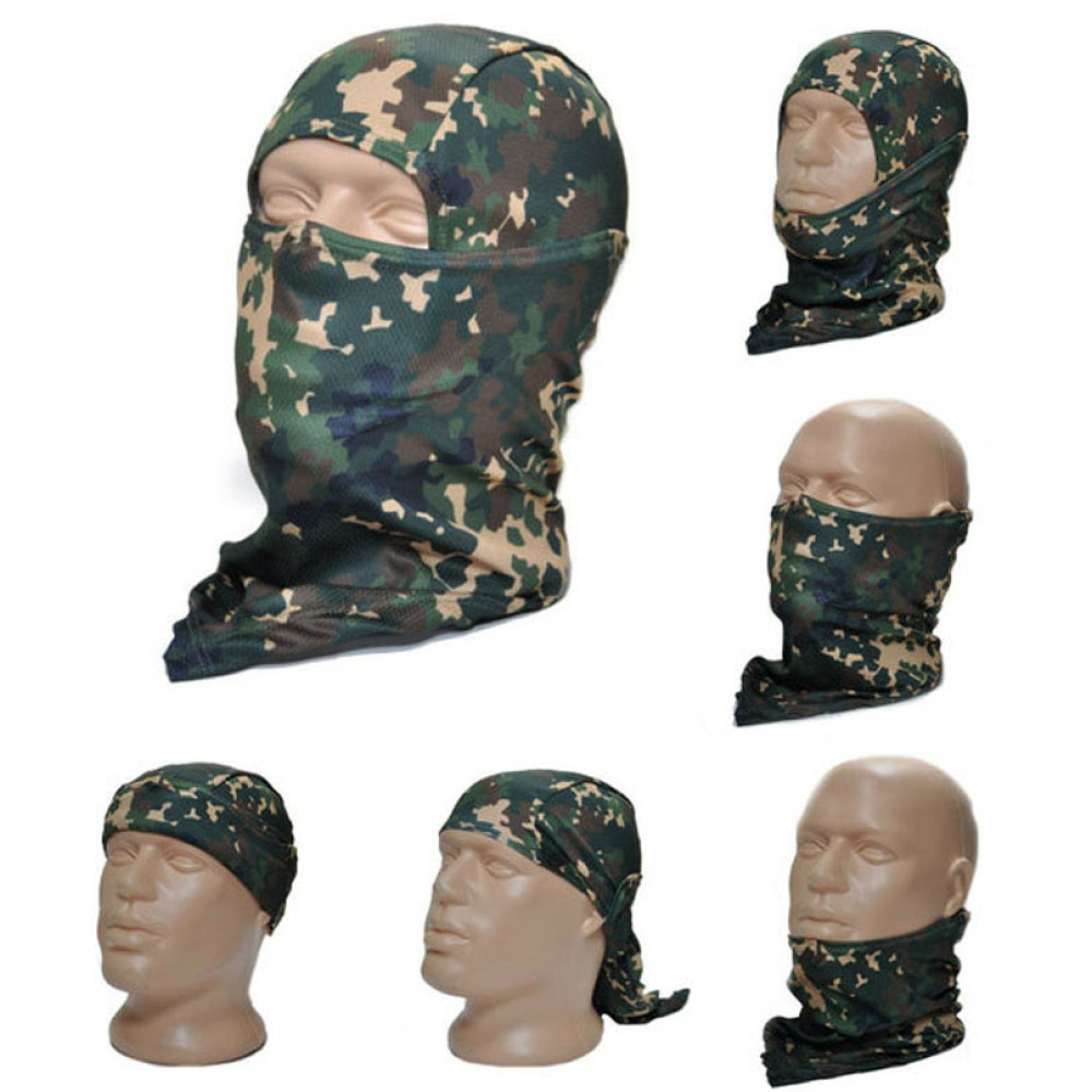 Balaclava Storm camo Izlom hood airsoft face mask - Soviet Power