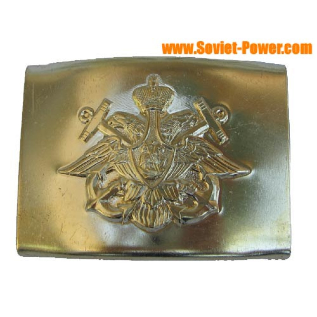 Soviet Navy officers buckle for belt With two Anchors - BL-1-15