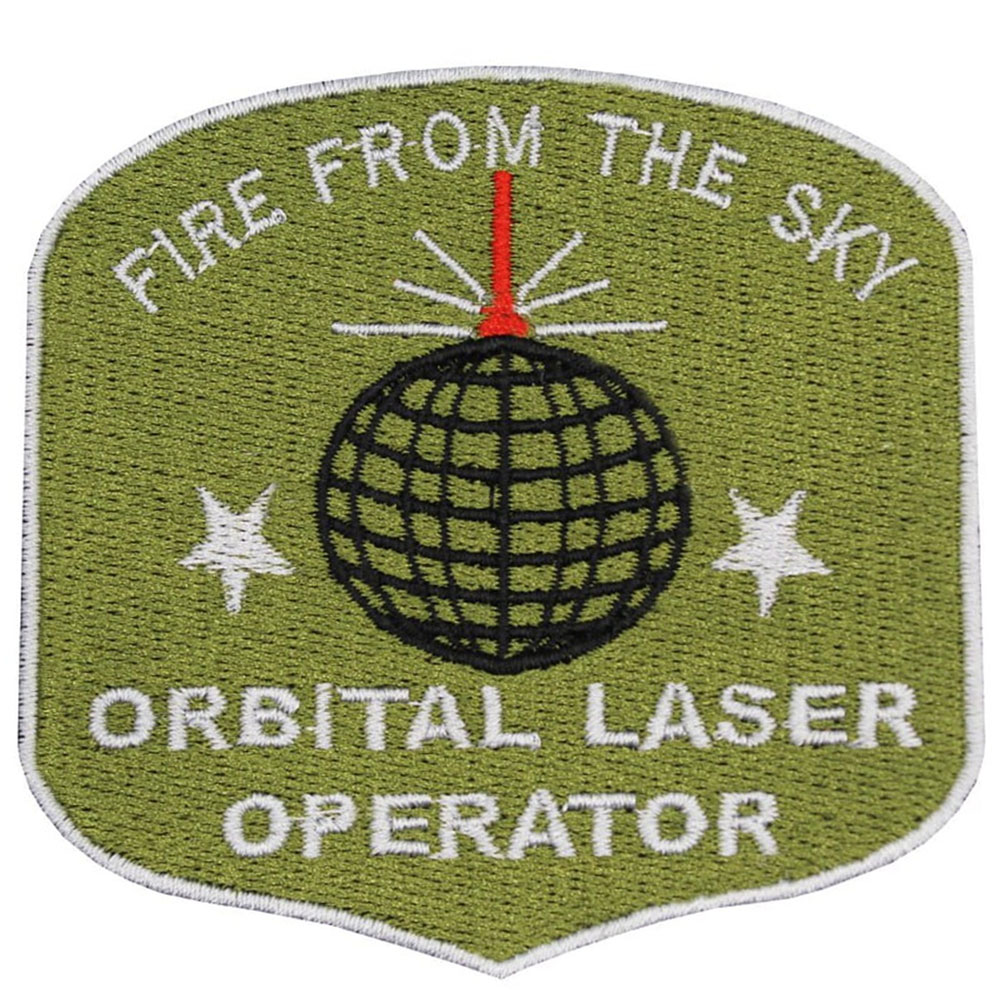 Helldivers 2 Orbital Laser Operator patch – Gaming embroidery - hd1