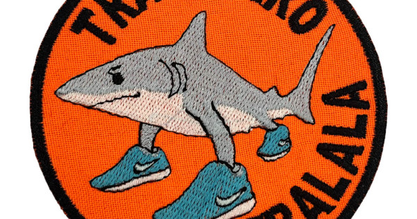 Tralalero Tralala Shark Patch with Sneakers