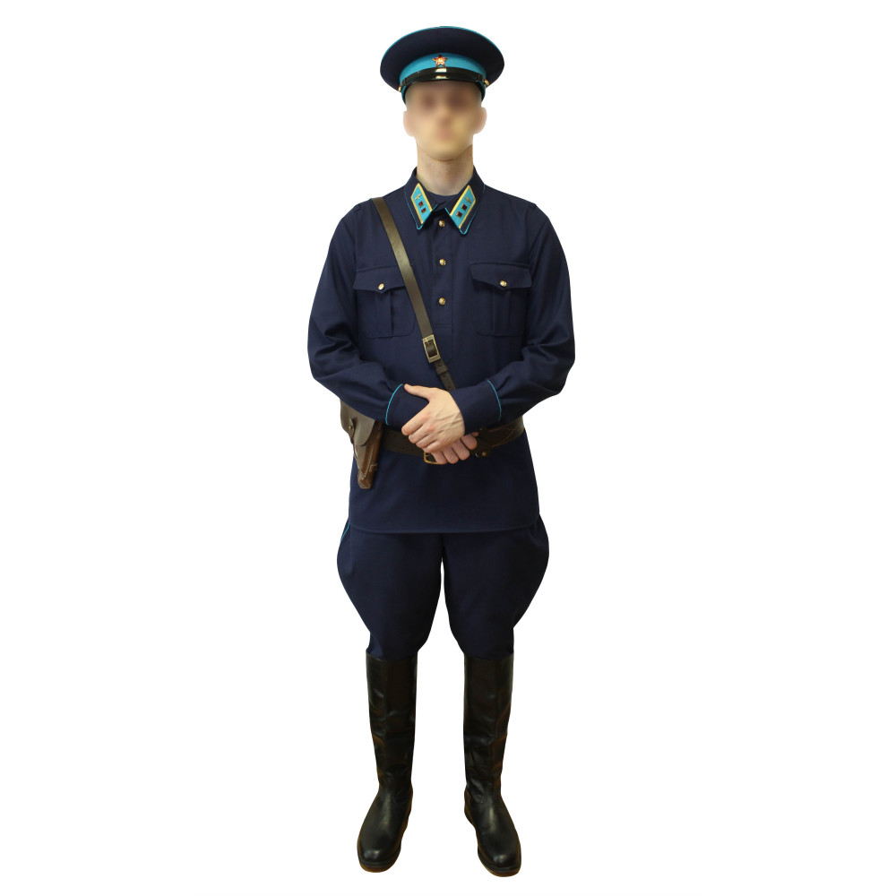Soviet Air Force Lieutenant USSR blue uniform - Soviet Power