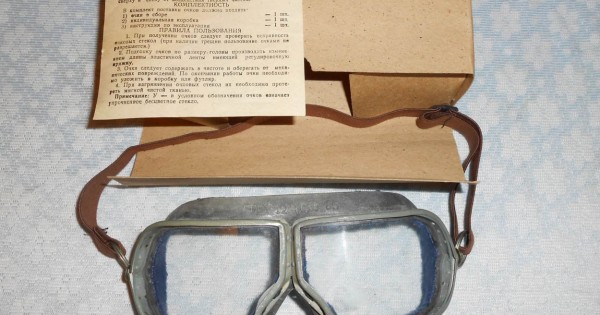 Genuine Air Force pilot Soviet Union goggles
