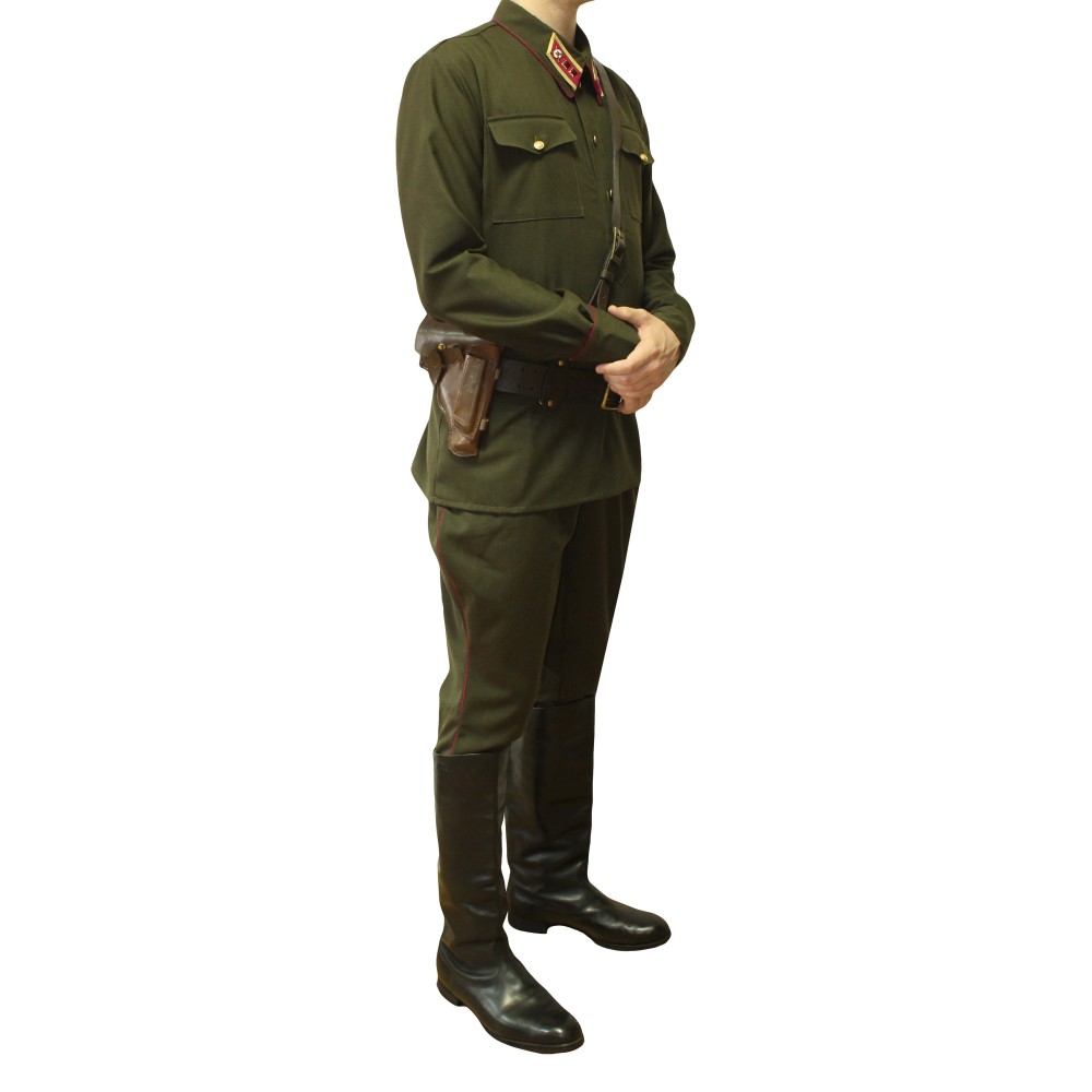 Soviet Army Infantry Lieutenant khaki uniform - Soviet Power