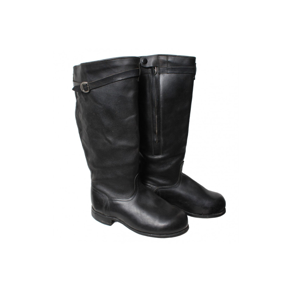 Soviet Union Military Leather Warm Boots Air Force USSR - Soviet-power.com