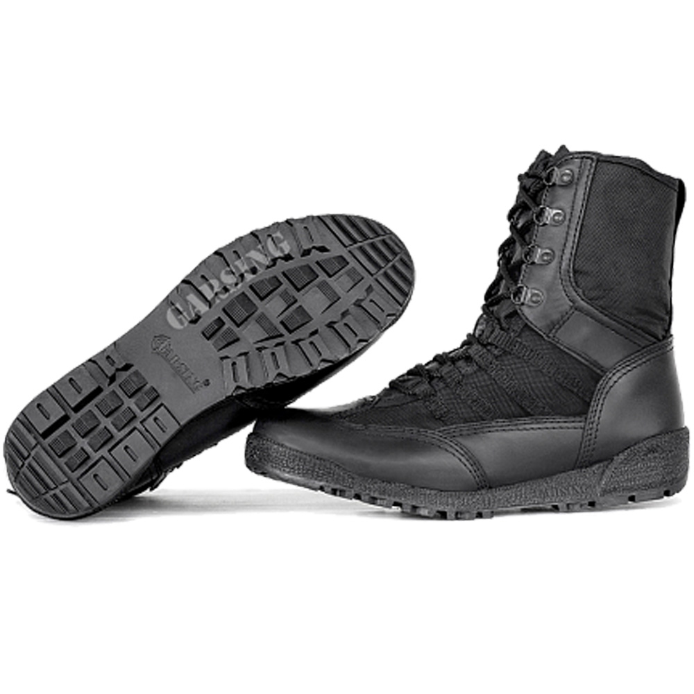 Airsoft tactical black Summer Boots 132 "Leather Shark" - 132