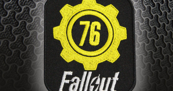 Fallout 76 PC Game embroidered Iron-on / Velcro patch