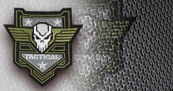 Special Forces Skull Tactical Airsoft Game Military Patch