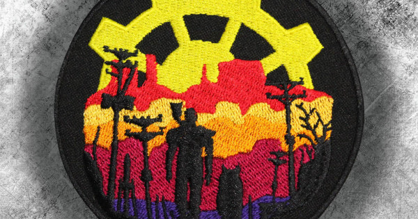 Fallout 4 Sanctuary Art embroidered Iron-on / Velcro patch