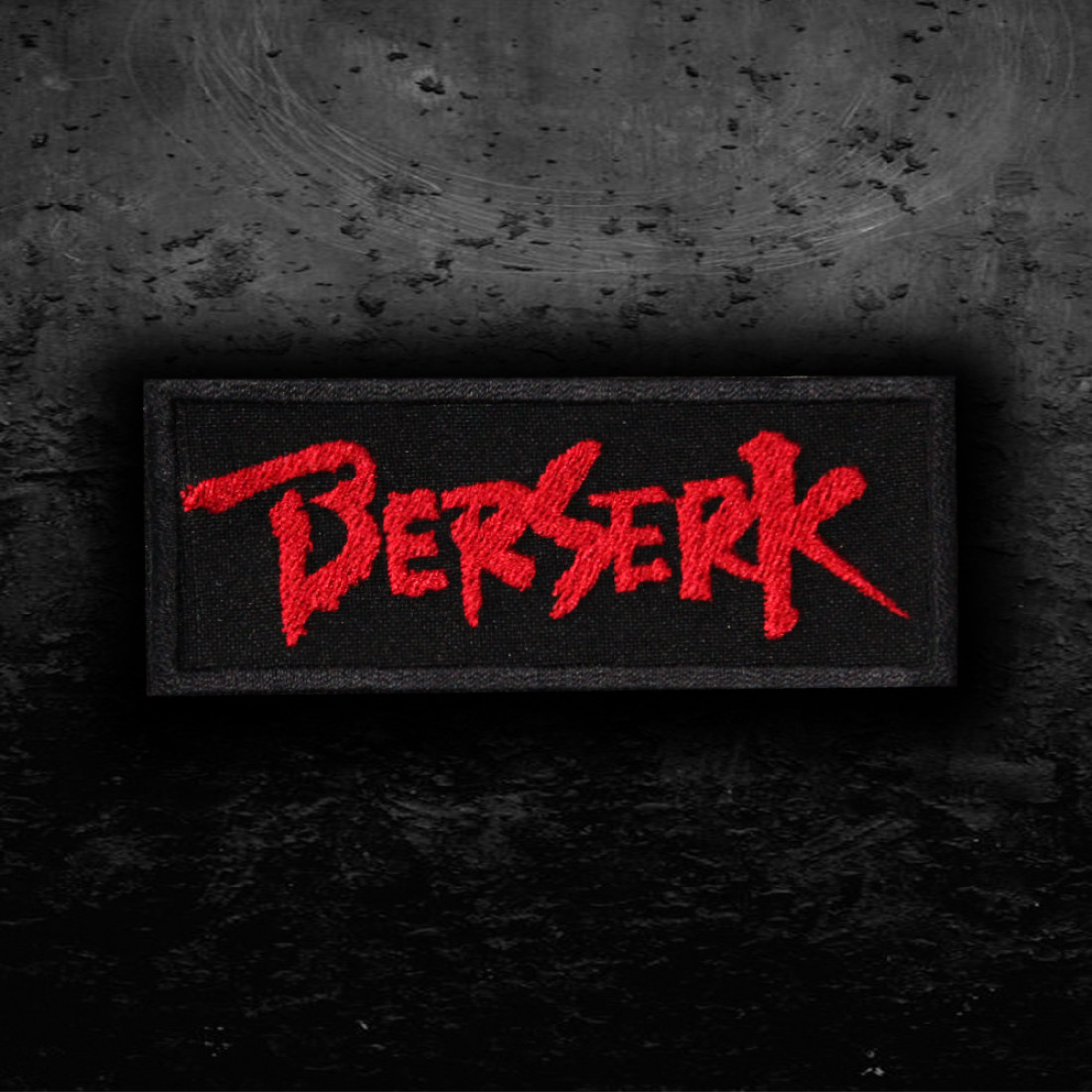 Anime Berserk Logo Embroidered Iron-on / Velcro Emblem Patch