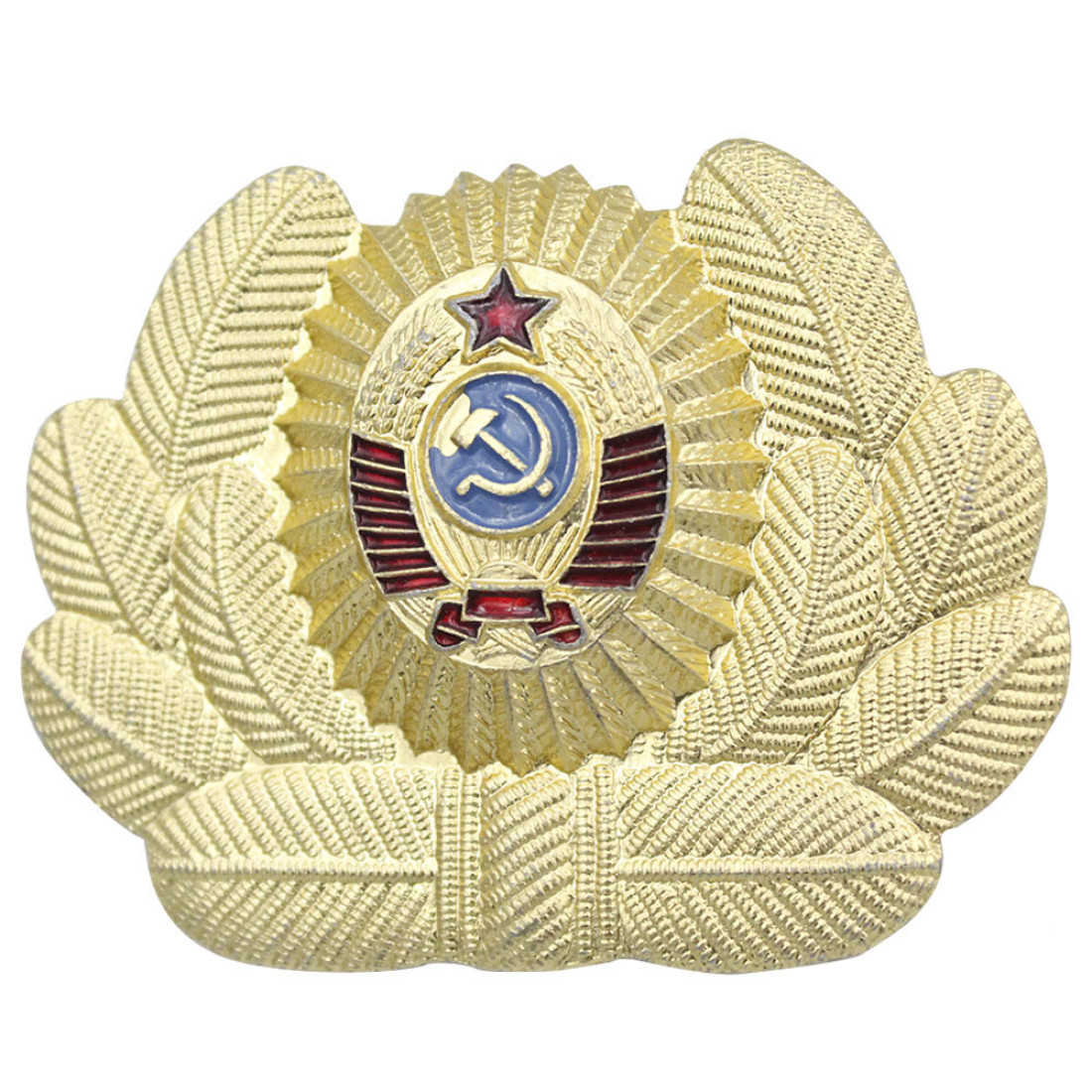 Soviet Policeman cockade hat badge - Soviet Power