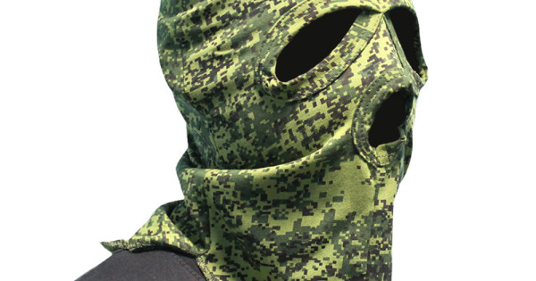 Tactical Digital Balaclava hood face airsoft mask - Soviet Power