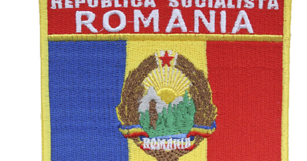 Romania Country Flag Embroidered Sewn Patch