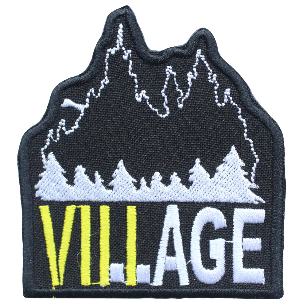Resident evil Sew-on patch RE: Village Iron-on embroidered logo Hook ...