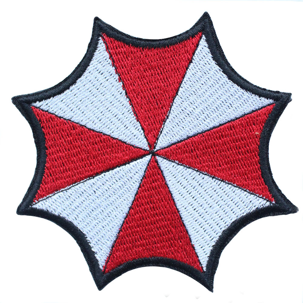 Resident evil Sew-on patch Corportaion Umbrella Iron-on embroidered ...