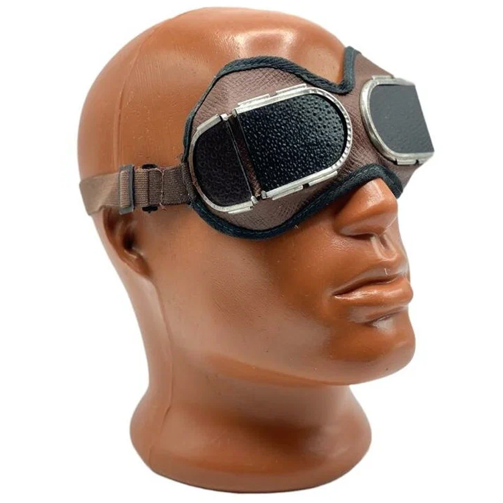 Vintage Soviet Union Tankman goggles Protection Russian military glasses