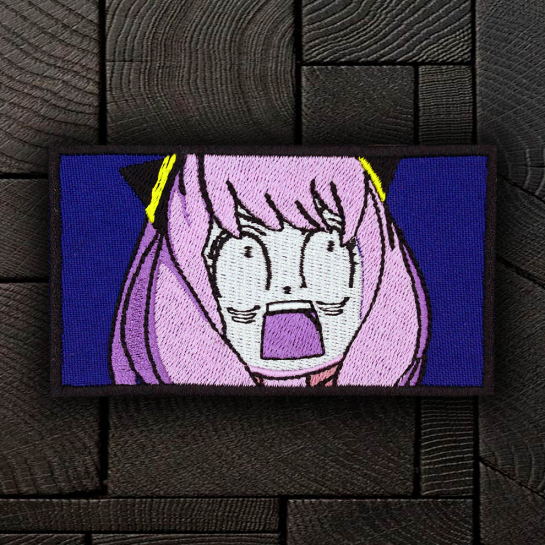 Anya patch brodé Spy x Family cadeau Custom Iron-on Anime patch cadeau ...