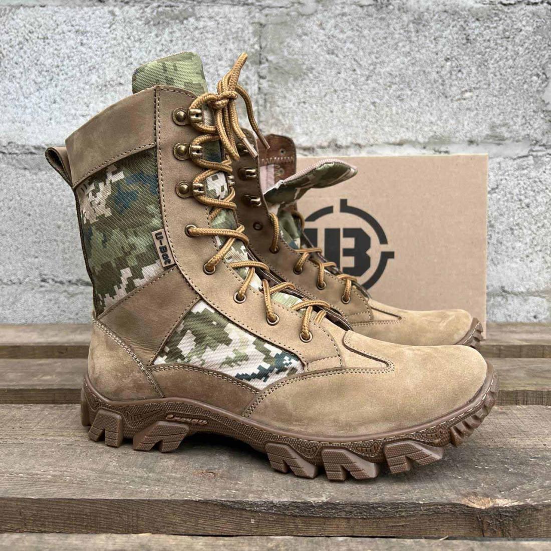 Ukrainian army Typhoon pixel boots Military leather high boots Urban ...