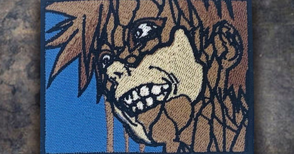 Sand Demon Gaara patch Naruto anime embroidery Jinchuriki embroidered ...