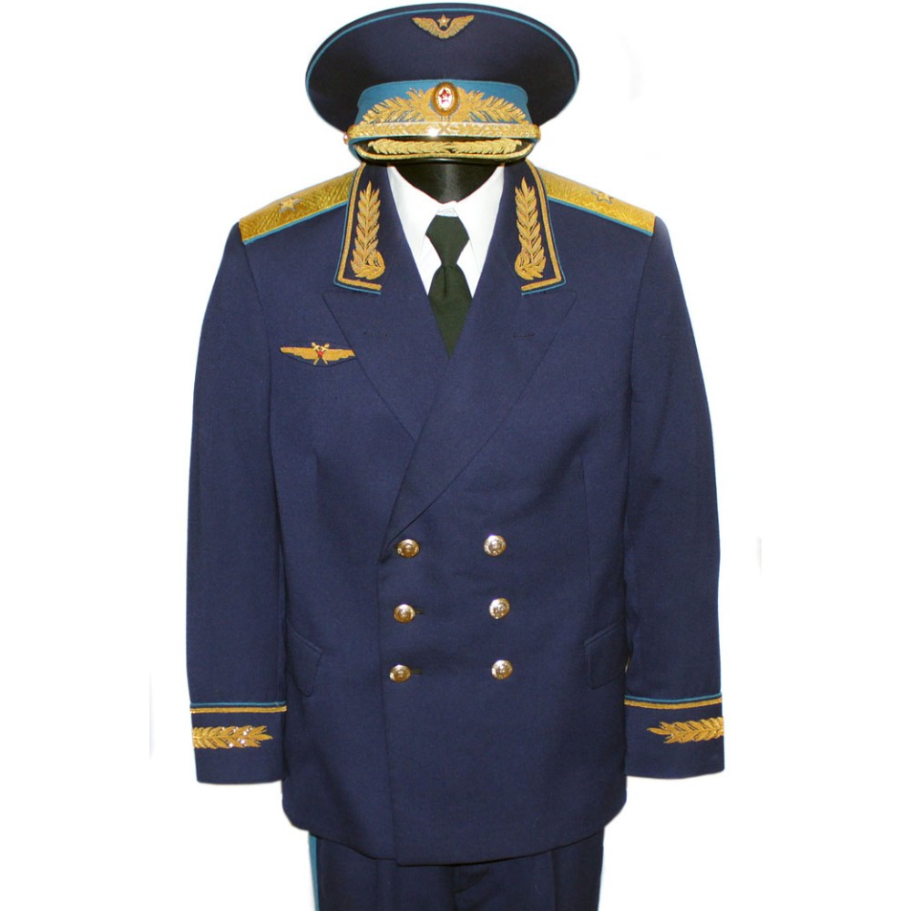Genuine Soviet Air force Generals uniform with hat - Soviet Power