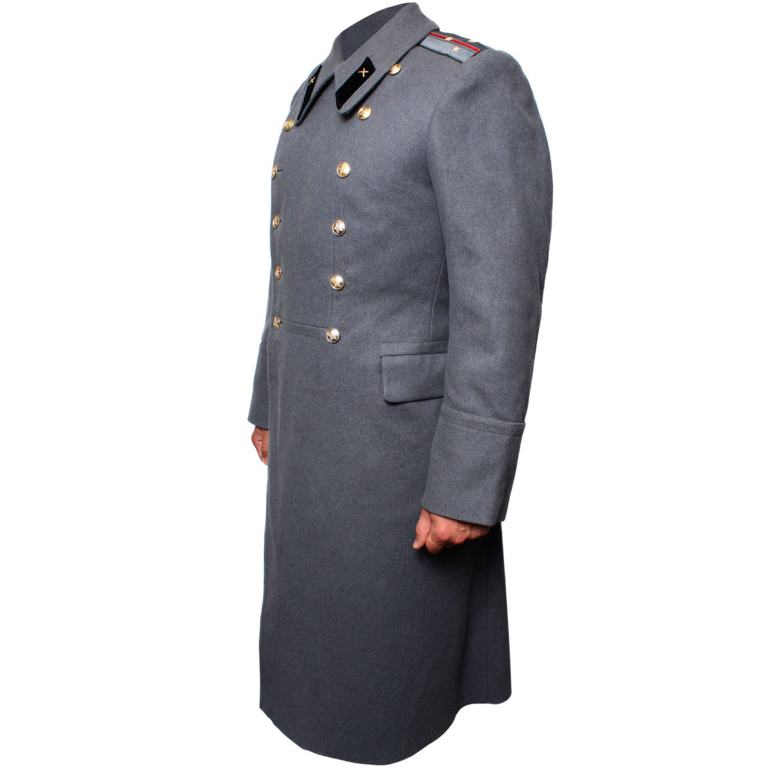 USSR military Soviet ARTILLERY parade gray Officers overcoat - Soviet Power