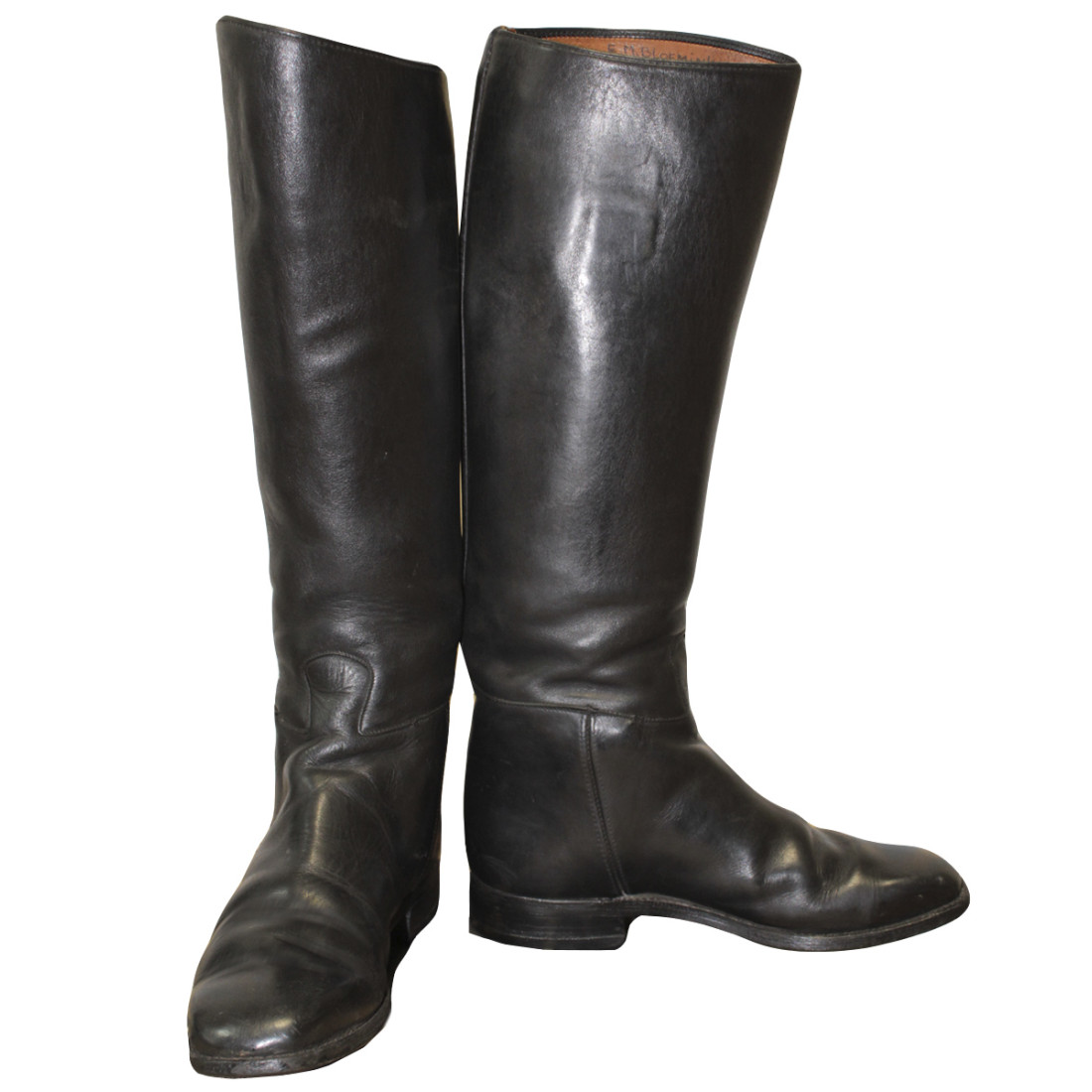 German WW2 Leather High-Rank OFFICERS BOOTS