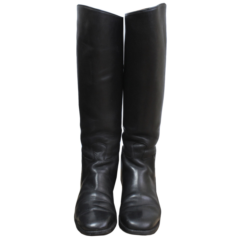 German WW2 Leather High-Rank OFFICERS BOOTS