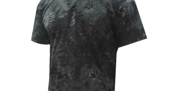 T-shirt Camo Python Black pattern - Python
