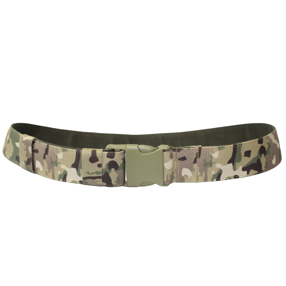Tactical modern camo military belt with fastex clip - Soviet Power