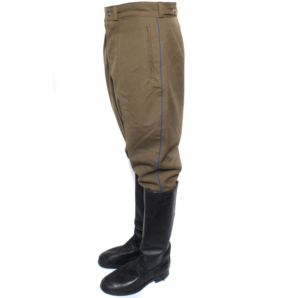 Soviet State Security riding breeches Galife trousers Blue piping ...