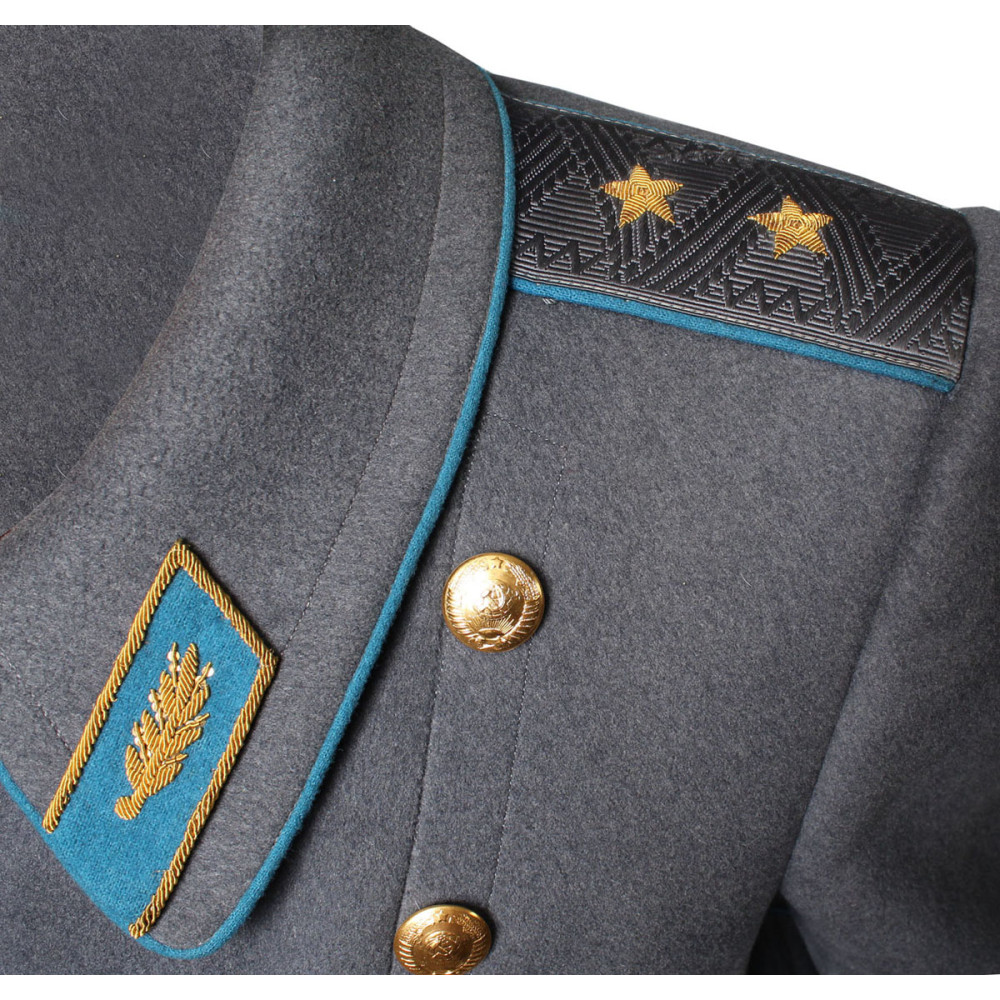 Soviet Union Air Force Generals gray parade overcoat Red Army warm ...