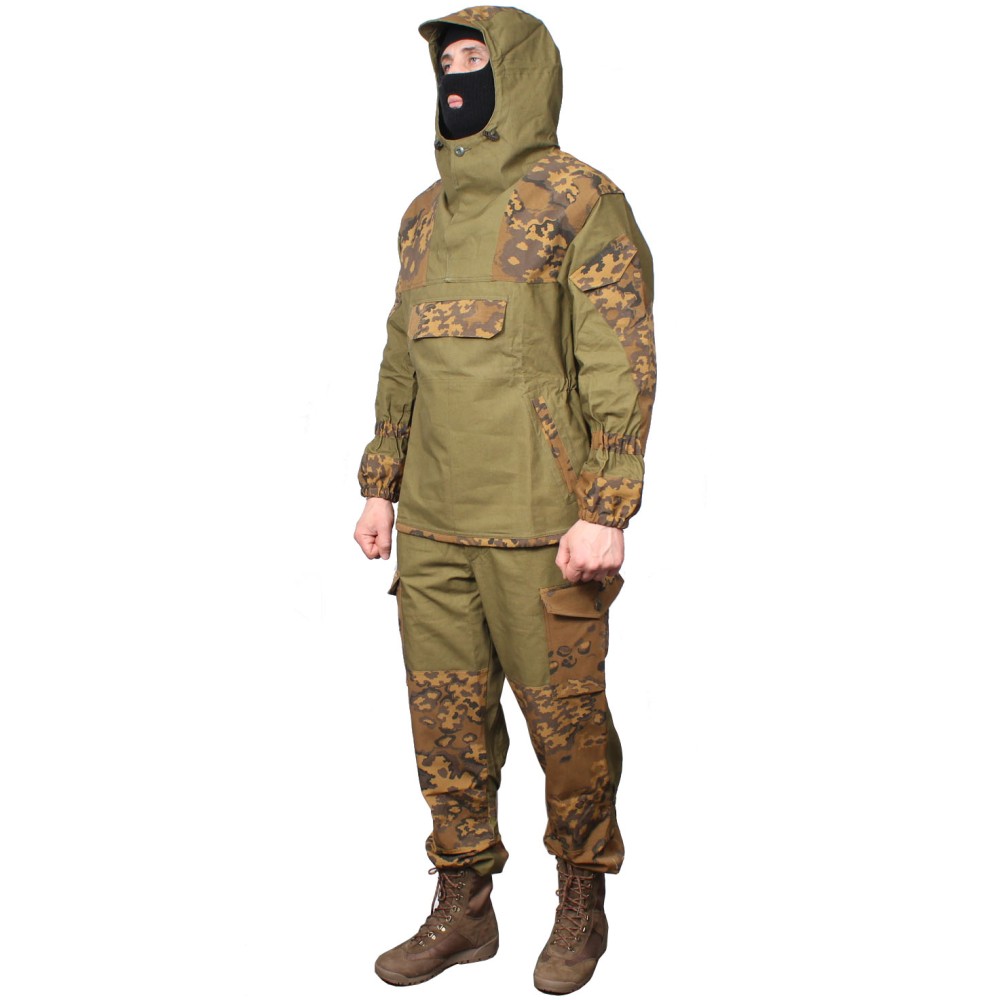 GORKA 4 modern FROG brown camo tactical uniform Airsoft suit - GORKA 4