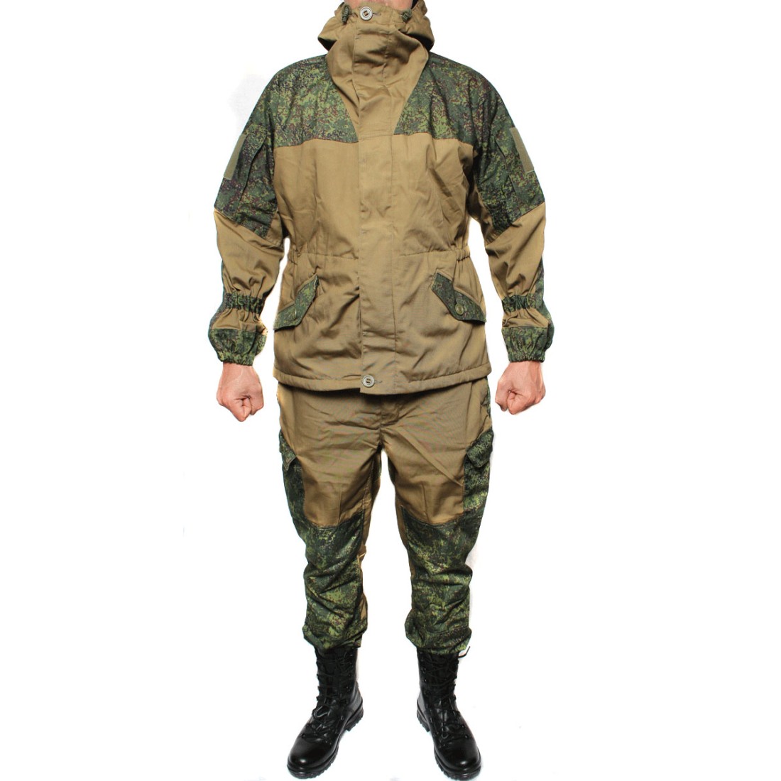 Digital camo Gorka 3 fleece suit tactical winter uniform