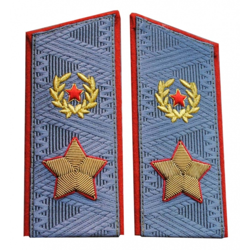 Soviet General's Army overcoat uniform shoulder boards