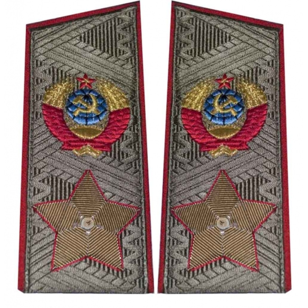 Soviet marshal's USSR uniform daily shoulder boards epaulets