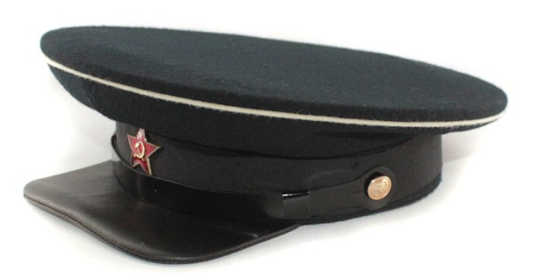 Soviet Red Army hat Naval RKKA visor cap WWII