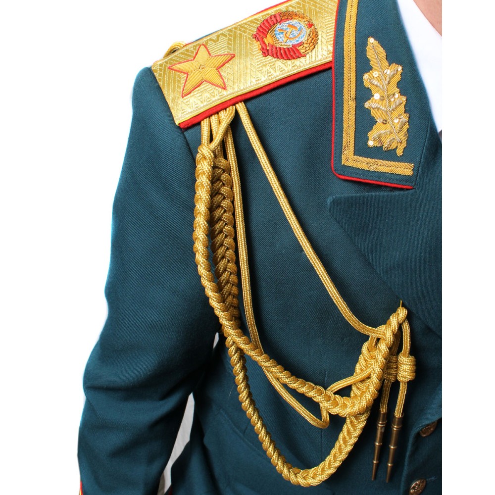 Soviet Marshal parade military uniform with hat - Soviet Power