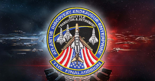 Patch Nasa Space Shuttle Endeavour STS broderie à coudre