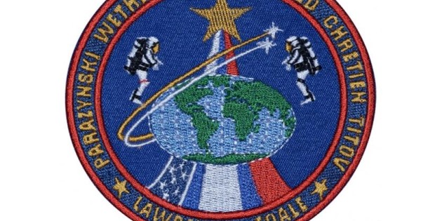 STS-86 Mission Shuttle - Patch Coudre Programme MIR