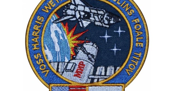 STS-63 Mission Shuttle-MIR Program Sew-on Patch
