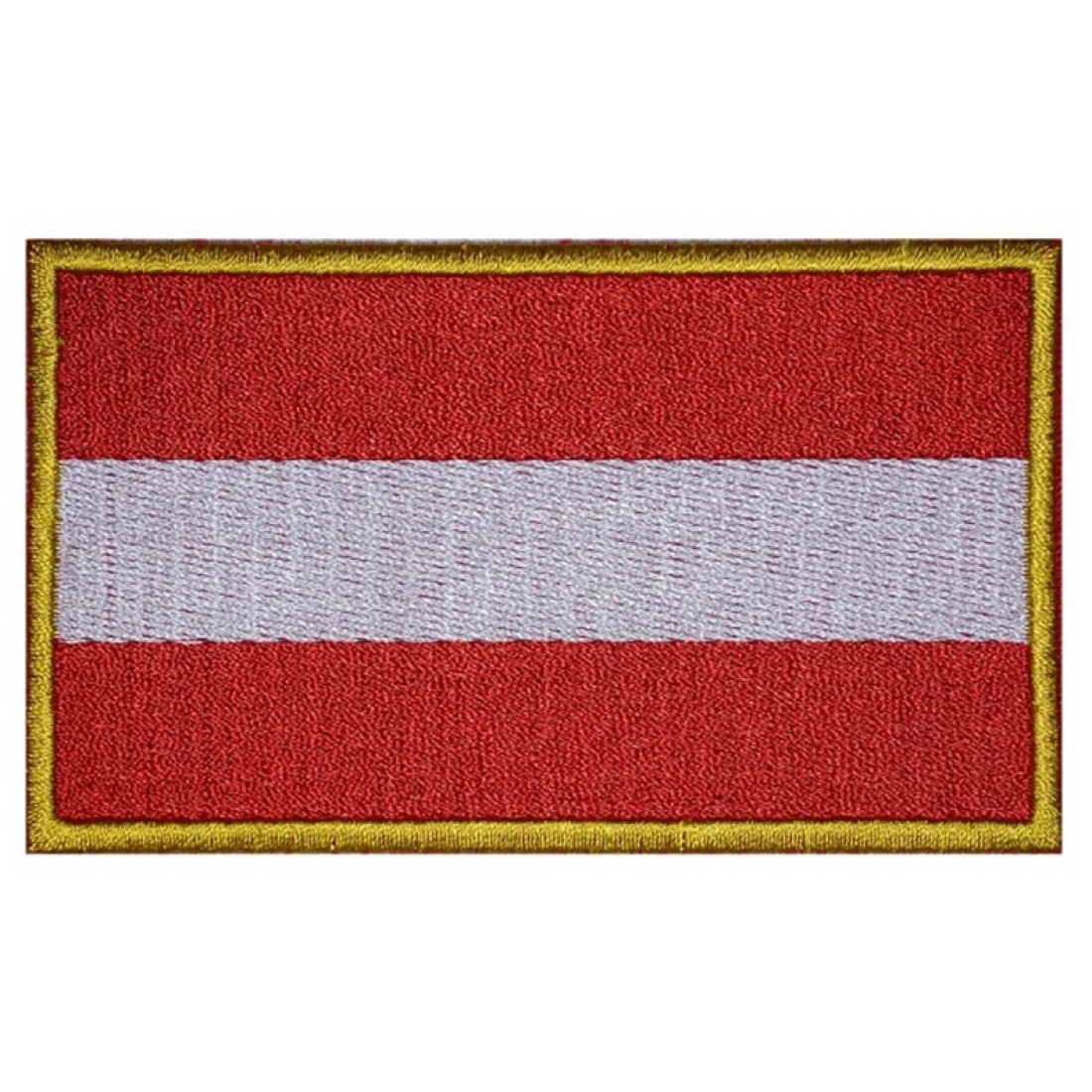 Austria Iron-on Handmade Country Flag Embroidered Patch #2