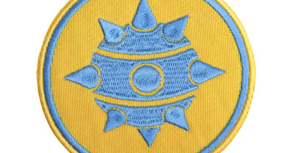 Team Fortress 2 Demoman Blue Embroidered Patch