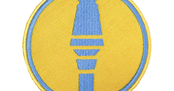 Team Fortress 2 Soldier Blue Embroidered Patch